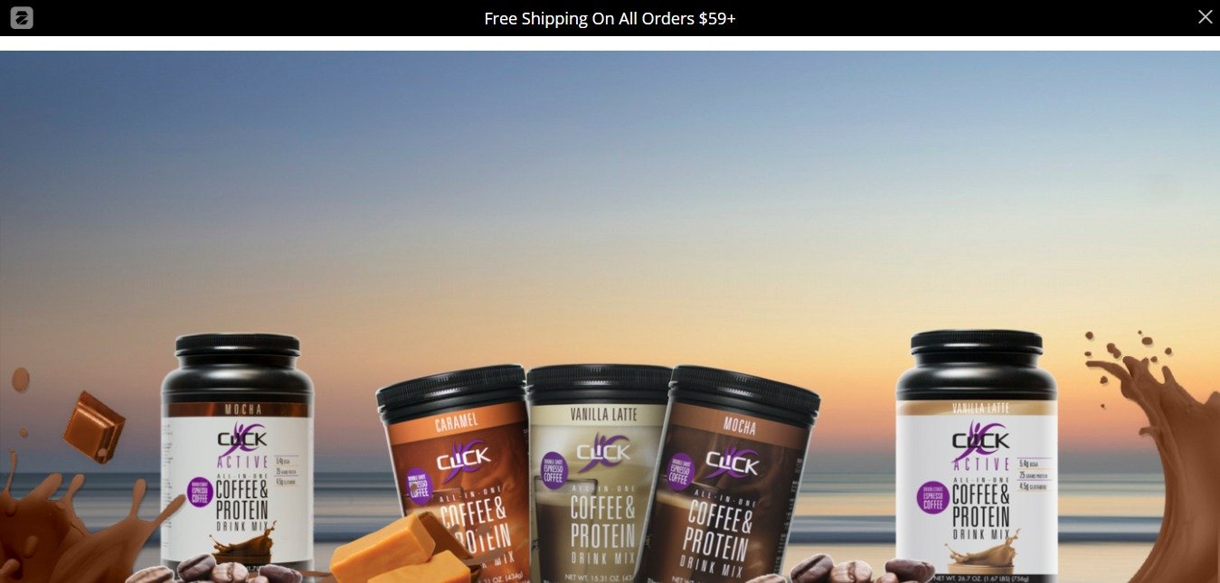 Click Coffee Protein Drink- Review, Coupon Codes, Discount Codes
